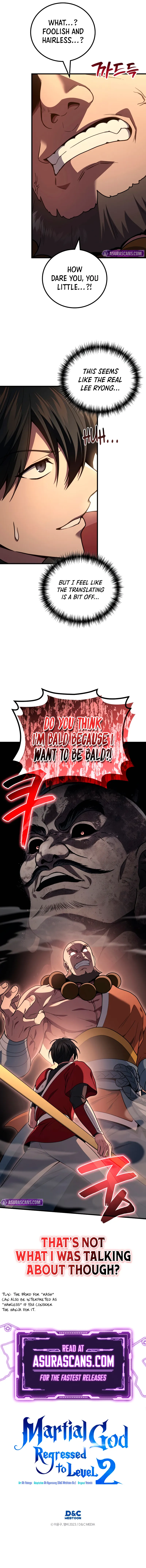 Martial God Regressed to Level 2 Chapter 109 - Asura Scans